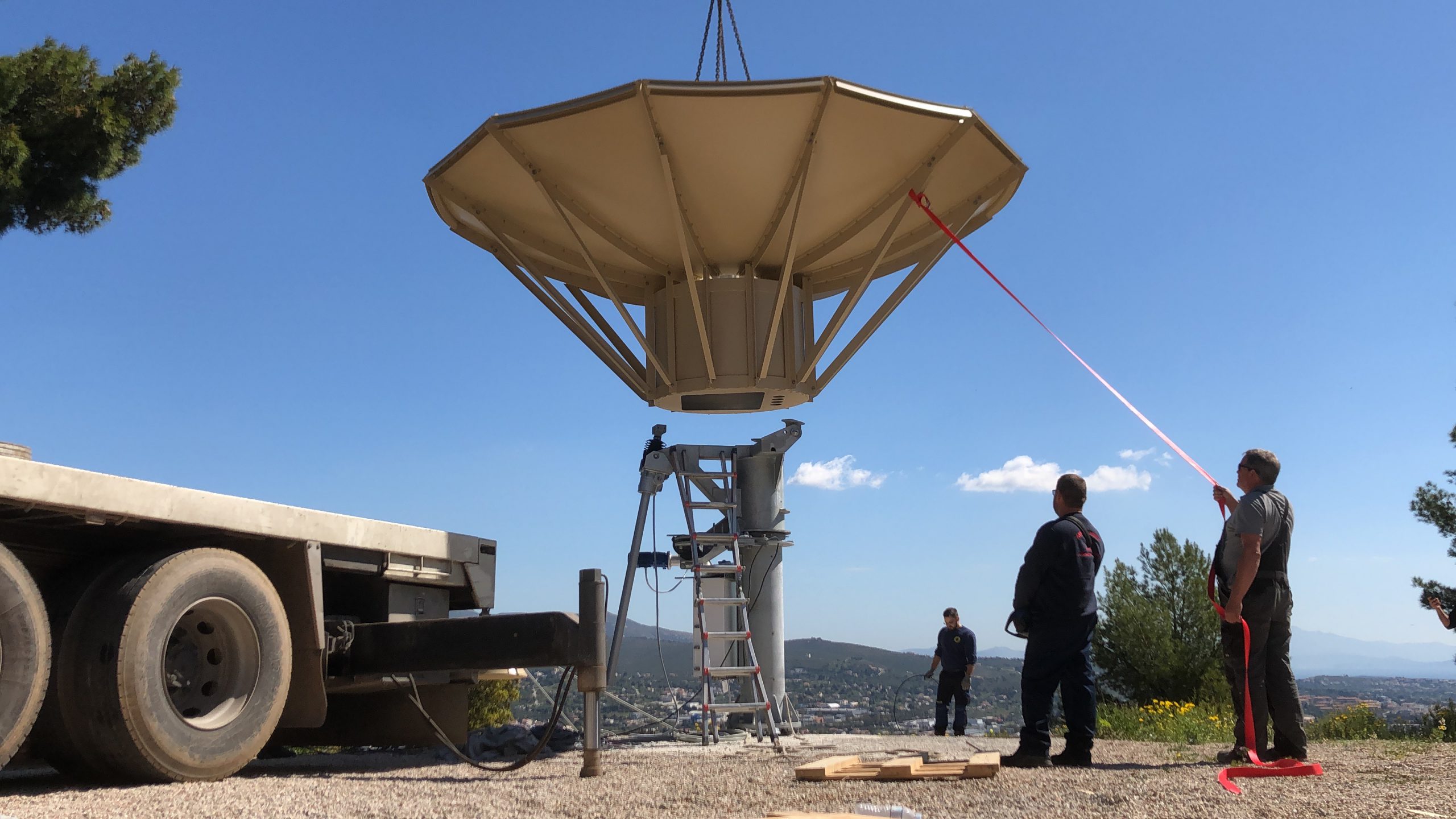 ASC Signal 4.9m Satellite Antenna