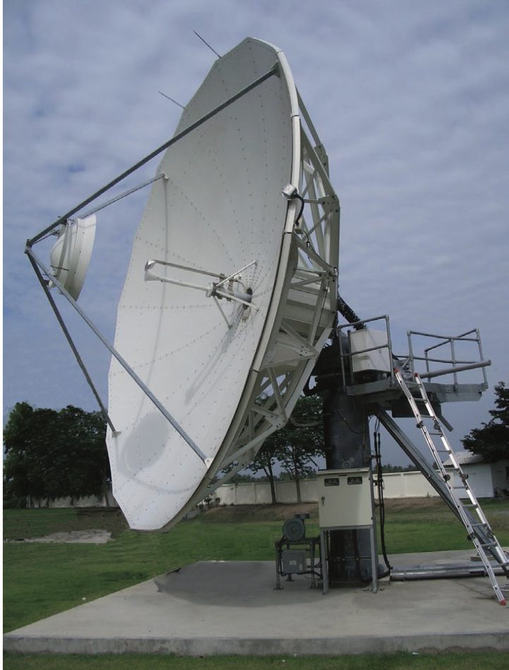 Kratos 6.5m C- or Ku-band High Wind Earth Station Antenna - Skybrokers