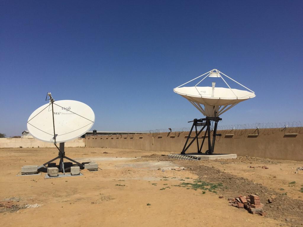 Skybrokers delivered a refurbished Andrew 7.3m antenna to SES/O3b