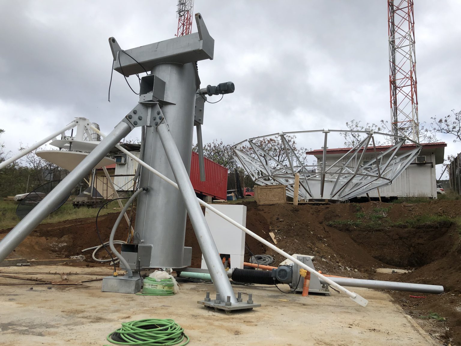 Earth Station Antenna Installation services offered by Skybrokers