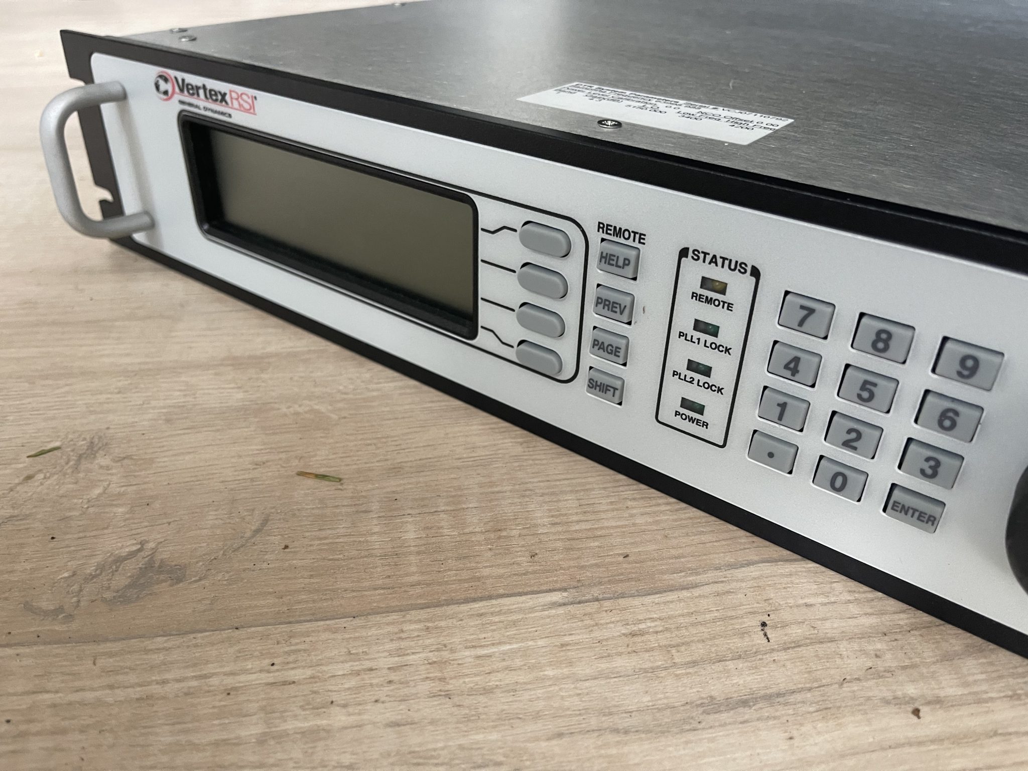 VertexRSI Digital Tracking Receiver (DTR)