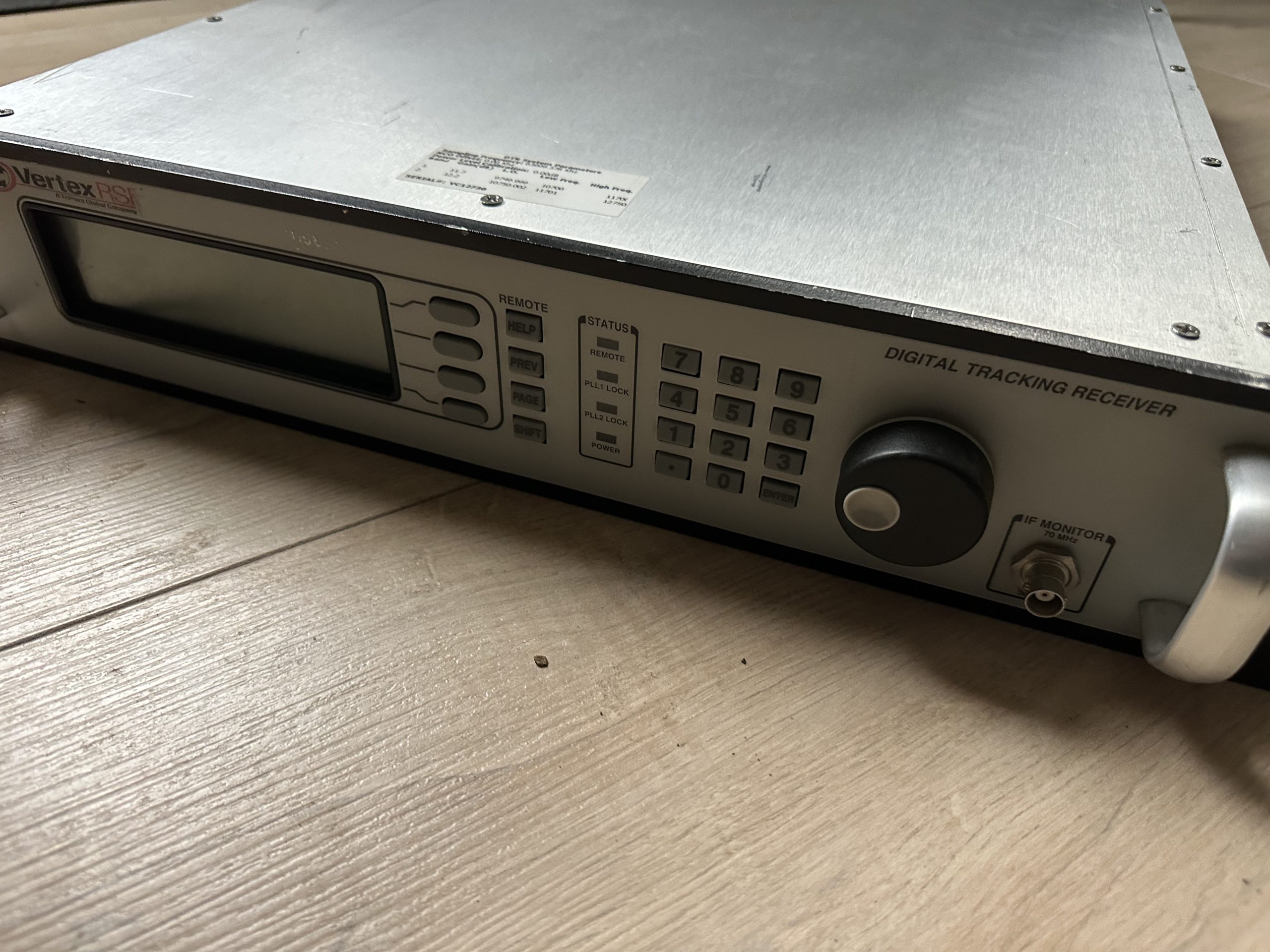 VertexRSI Digital Tracking Receiver (DTR)